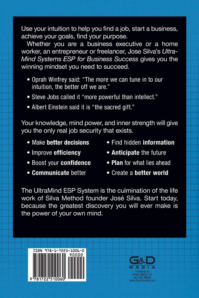 Silva Ultramind Systems ESP for Business Success book - Silva Method ...